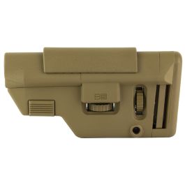 B5 Systems Collapsible Precision Stock, Coyote Brown, Long Length Cheek ...