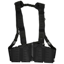 Blue Force 10 Speed Chest Rig, Black - MMTSPCHESTRIGSR2501BK | Palmetto ...