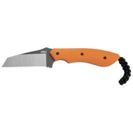 CRKT Spit Fixed Blade Knife Silver Plain Sheath 2.29" 2399 Satin ...