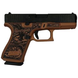 Glock G19 Gen5 Custom Georgia Clay Compact 9mm 4.02" 15rds, Georgia ...