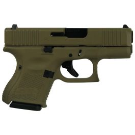 Glock G27 Gen5 Custom FDE Subcompact .40 S&W 3.43" 9rds, Flat Dark ...