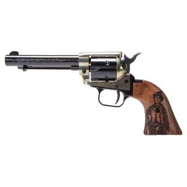 Heritage Rough Rider .22LR Revolver, 4.75" Barrel, Fixed Sights, Black ...