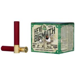 HEVI-Shot .410 Gauge Ammunition, 25 Rounds Bismuth #6 - HS19006 ...