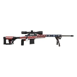 Howa 1500 .308 Win Bolt Action Rifle, 24" Barrel, Red, White, Blue ...