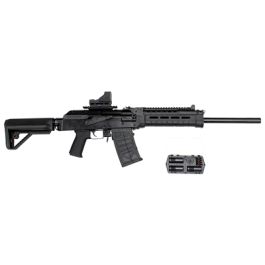 JTS Shotgun M12AK 12 Gauge Semi-Auto Shotgun, 18.7" Barrel, Black ...