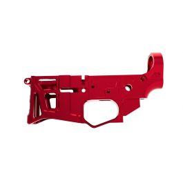 Lead Star Arms Skeletonized LSA-15 AR-15 Stripped Lower Receiver, Red ...