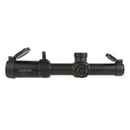 Lucid Optics 1 6x24mm Rifle Scope with Blue Illuminated P7 Reticle L ...