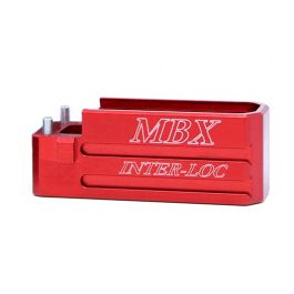 MBX AR Magazine Extension Basepad, Red - mbxarbp | Palmetto State Armory