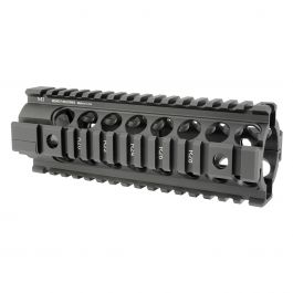 Midwest Industries Two Piece Free Float Carbine Handguard, Black ...