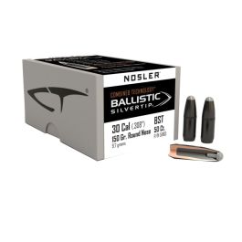 Nosler Ballistic Silvertip .30 Cal JBTBT RN Rifle Bullet, 150 gr 0.308 ...