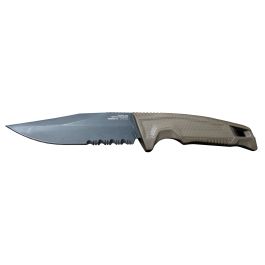 SOG Knives Recondo 4.6" Clip Point Fixed Blade Knife, Black ...