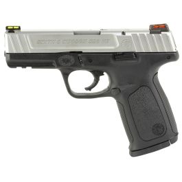 Smith & Wesson SD9VE 9mm Pistol, 4" Barrel, Fiber Optic Sights, Black ...