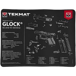 TekMat Ultra Mat, for Glock 42/43, 15"x20" Black Cleaning Mat ...
