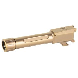 True Precision Threaded Barrel 9mm for Springfield Hellcat, Copper ...