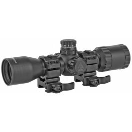 Leapers 3-12x32 BugBuster Mil Dot Reticle Black Rifle Scope ...