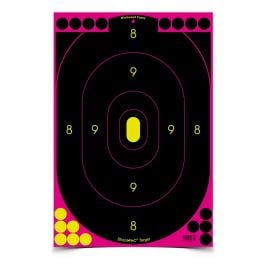 Birchwood Casey Shoot-N-C 12"x18" Silhouette Pink Targets, 5 Pack - BC ...