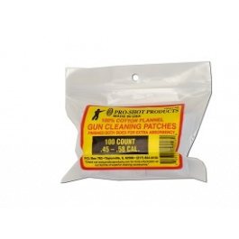 Pro-Shot .45-.58 Cal. Black Powder 100 Count Patches - 105 | Palmetto ...