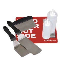 Camp Chef Stainless Steel 6-Piece Griddle Tool Set | Palmetto State Armory