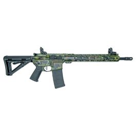 PSA Custom 16" Mid 5.56 NATO 1/7 13.5" Mlok MOE Rifle W/ PSA Custom 3 ...