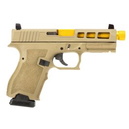 BLEM PSA Dagger Compact 9mm Pistol With SW1 RMR Slide & Gold Threaded ...