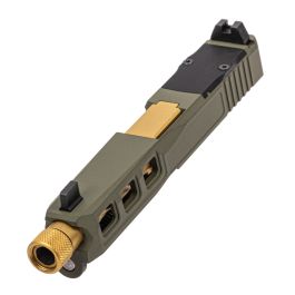 PSA Dagger Complete SW3 RMR Slide Assembly W/TiN Threaded Spiral Fluted ...