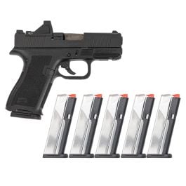 PSA Dagger Micro Complete 9mm Pistol, Shield Cut Black, w/ Viridian ...