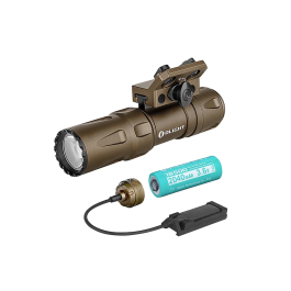 Olight Odin Mini Tactical Flashlight 1250 lumens, Desert Tan | Palmetto ...