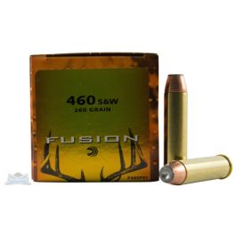 Federal 460 S&W Magnum 260gr Fusion Ammunition 20rds - F460FS1 ...