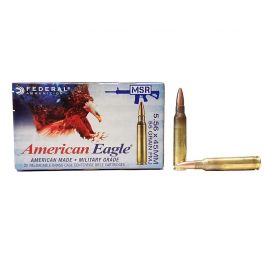 Federal 5.56 Ammo NATO 55GR FMJ-BT 500rds - XM193CS | Palmetto State Armory