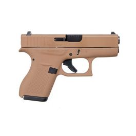 Glock 42 .380 ACP 3.26" Pistol FDE ACG-00819 | Palmetto State Armory