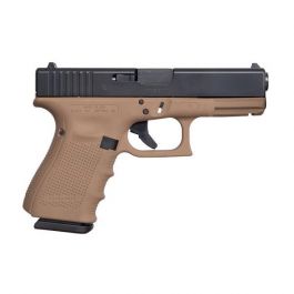 Glock G19 Gen4 Compact 9x19mm Pistol Faded Dark Earth ACG-00839 ...