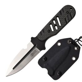 Elite Tactical Minions Fixed Knife Spear Point, Black | Palmetto State ...