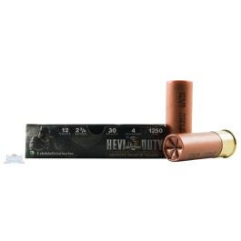 Hevi-Shot 12ga 2.75#4 Buck Hevi-Duty " Frangible 30 Pellet Shotshell ...