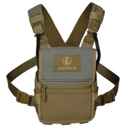 Leupold Pro Guide Bino Harness 2 Polyester 8", Shadow Tan/Gray | Palmetto State Armory
