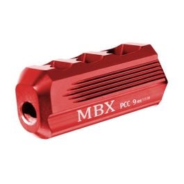 MBX PCC 9mm Compensator 1/2x36 - mpcccomp36 - Red | Palmetto State Armory