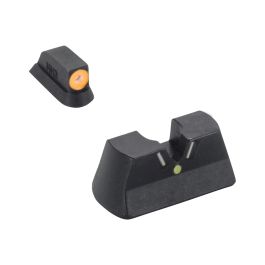 Meprolight Hyper-Bright V-Sight Day and Night Sight Set Front/Rear ...