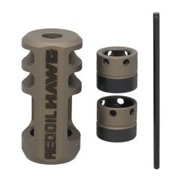 Browning Recoil Hawg Muzzle Brake 5/8-24 - 1/2-28 Fits X-Bolt, Smoked ...