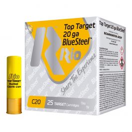Rio Top Target Blue Steel 20 Gauge 2 3/4" 7/8 oz 7 Shot 25 Rounds ...