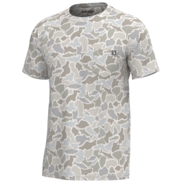 Local Boy S/S Heather Blend Crew, Saltwater Camo | Palmetto State Armory