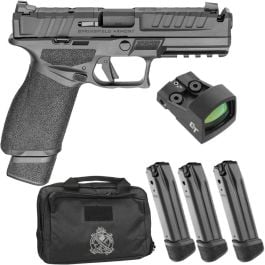 Springfield Pistol Echelon Comp Gear Up 4.5" 9mm 17/20rd Pistol w/ CT ...