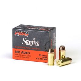 PMC Starfire 380 Auto/ACP 95gr SFHP Ammunition 20rds - 380SFA ...