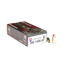 Atlanta Arms Elite 9mm 115 gr JHP 50rds | Palmetto State Armory