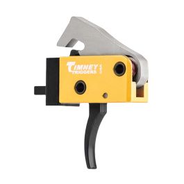 Timney Triggers AR-PCC Trigger Curved Single-Stage Drop-In Black Shoe ...