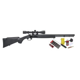 Traditions Buckstalker XT .50 Cal Break Action Rifle - Black for High ...