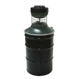 Capsule 400 lb 55 gal Barrel Feeder, Green | Palmetto State Armory