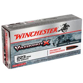 Winchester 223 Ammo 55gr Varmint X Polymer Tip | Palmetto State Armory