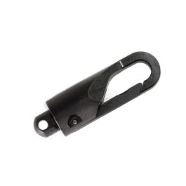 Grovtec US Inc Snap Hook Detachable Swivel Adapter, Black | Palmetto ...