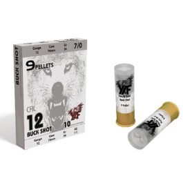 ZSR 12 Gauge Shotshells 2-3/4" 00 Buck shot 9 Pellet 200rd | Palmetto ...