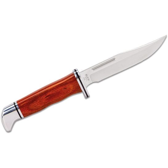 Buck 117 Brahma Heritage Fixed Blade Clip Point Knife, Cocobolo Wood ...