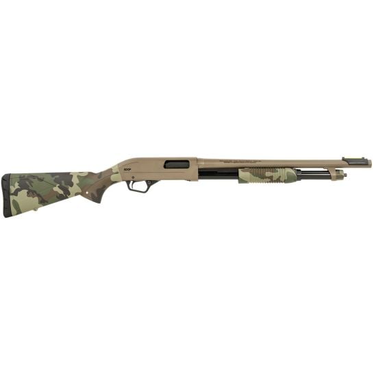 Winchester SXP Defender 20 Gauge 18" Pump Action Shotgun, Woodland Camo ...